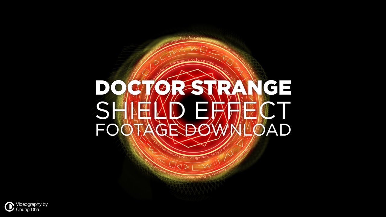 Doctor Strange Shield Effect footage #adobe #premierepro #videoediting ...